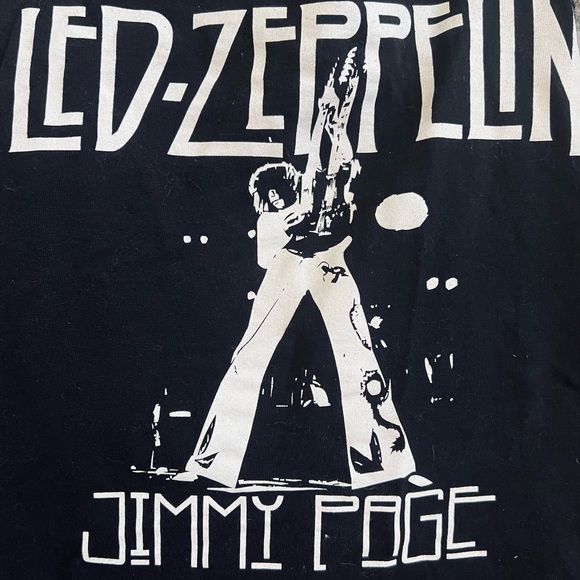 Tops | Jimmy Page Custom Made Womens Halter Band Top Led Zeppelin Ml ...